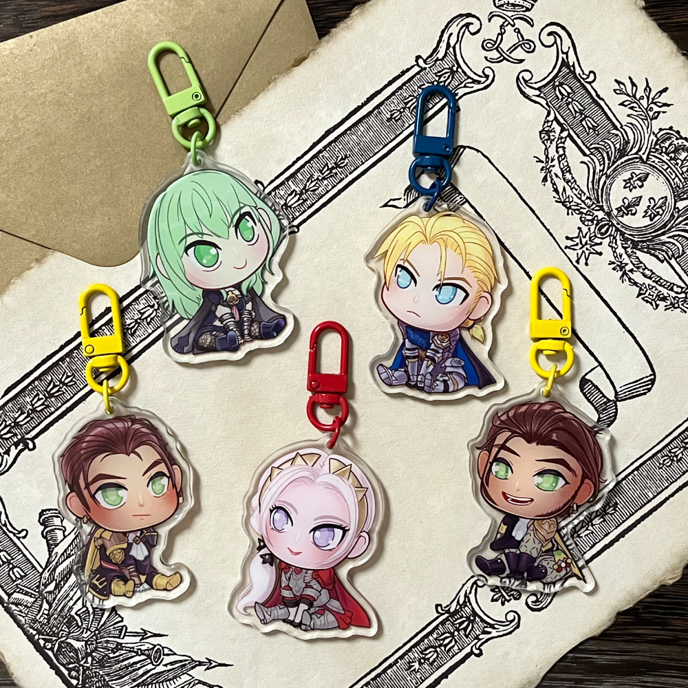 FEW3H Acrylic Charms – inki-Drop