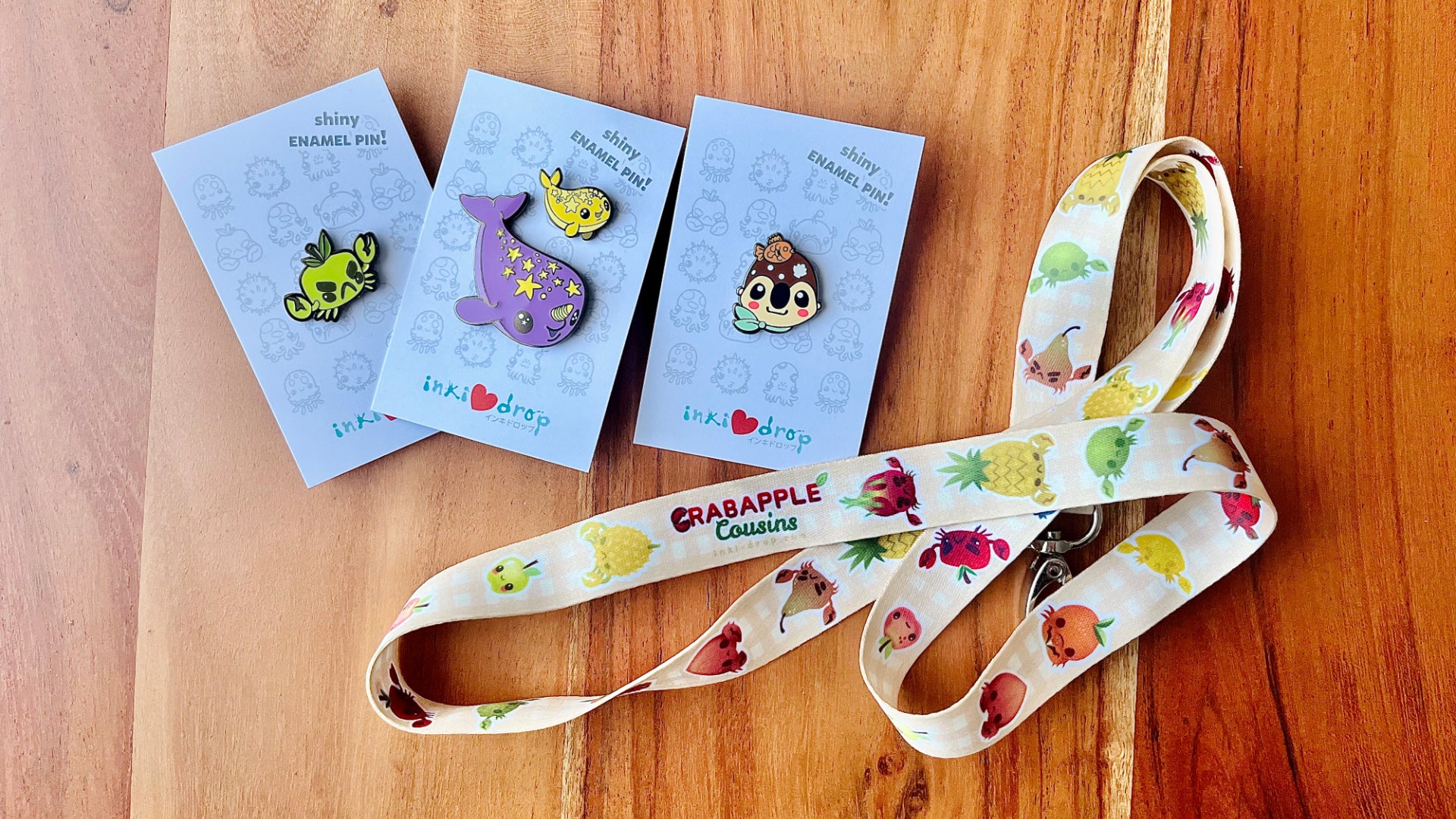 inki-Drop - Ocean-Inspired Cute Plush, Pins & Gifts!