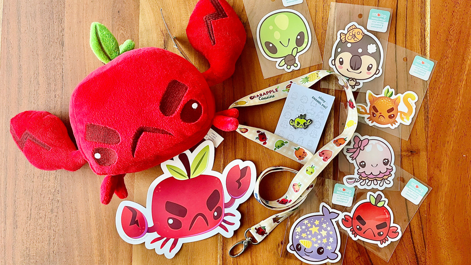 inki-Drop - Ocean-Inspired Cute Plush, Pins & Gifts!