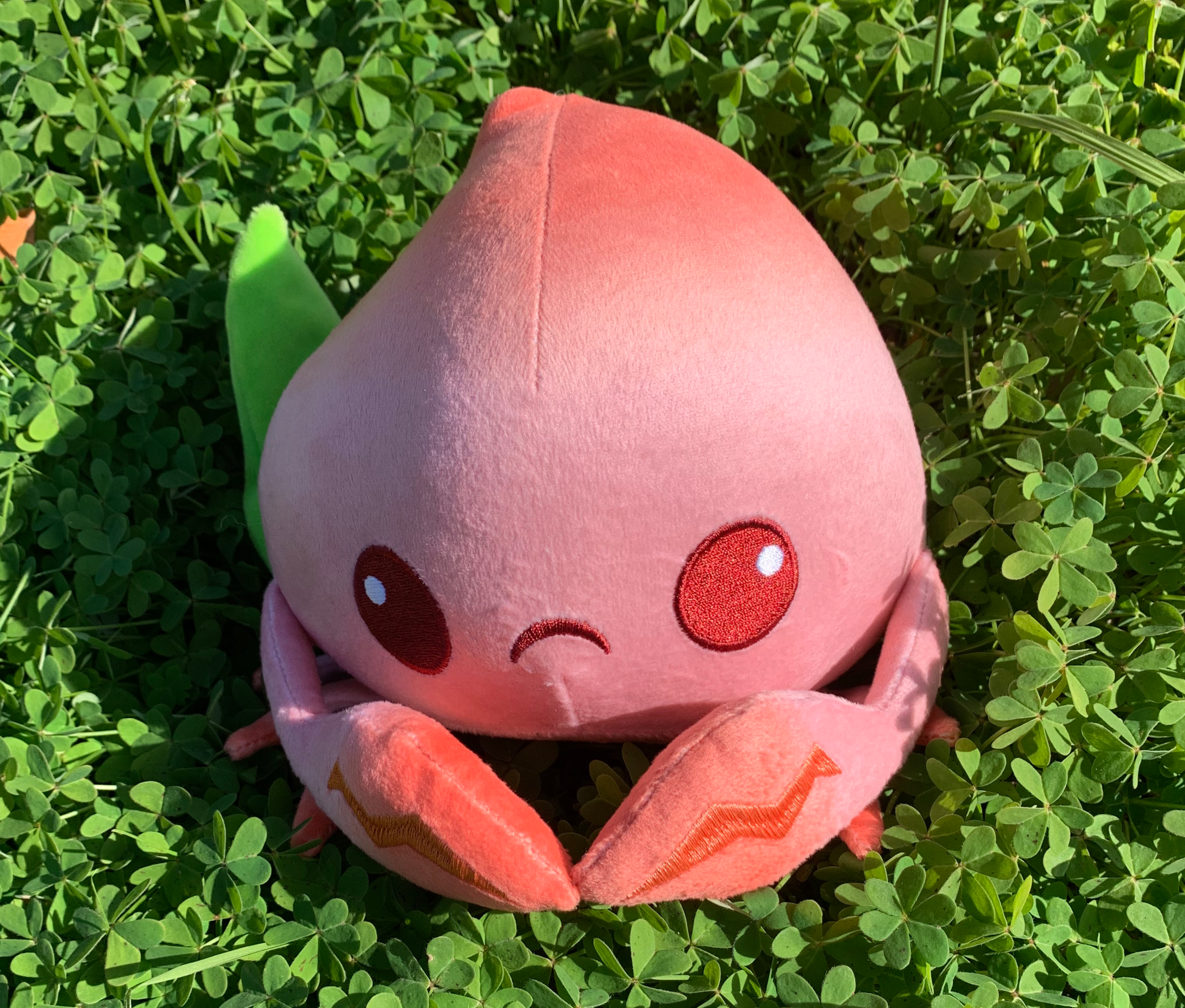 Peach Crab Designer Plush Toy – inki-Drop